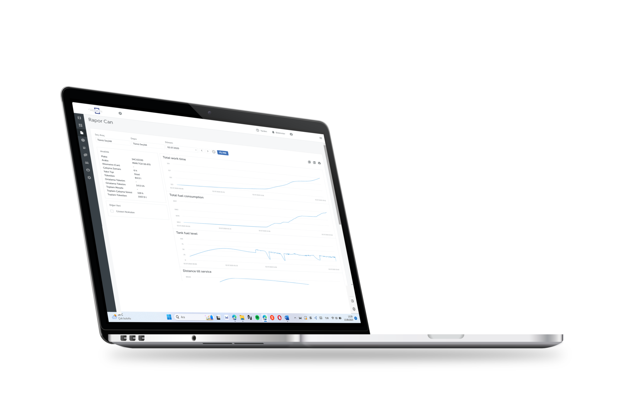 Oregon Fleet - Filo Yönetimi Yazılımı ile Araç Takibi
